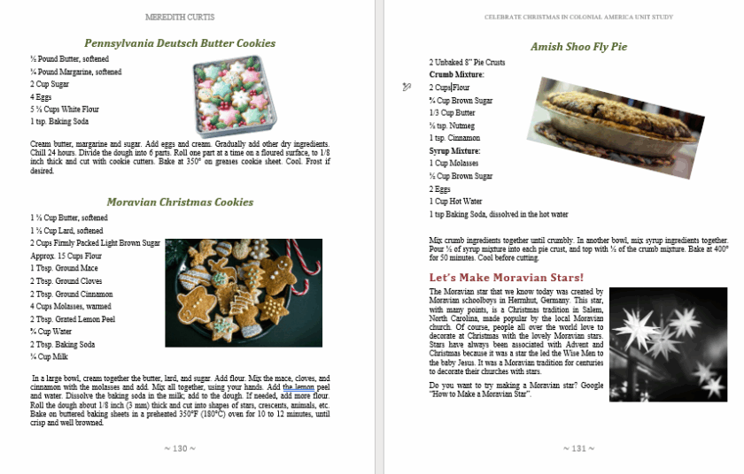 Celebrate Christmas in Colonial America Unit Study – Powerline Productions