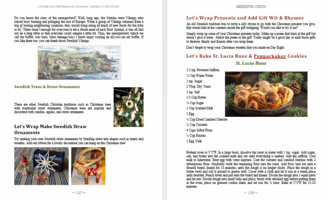 Celebrate Christmas in Colonial America Unit Study – Powerline Productions