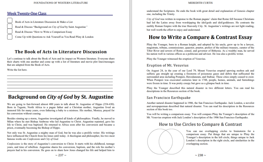 Foundations of Western Literature – Powerline Productions