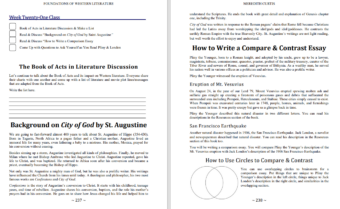 Foundations of Western Literature – Powerline Productions