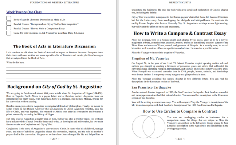 Foundations of Western Literature – Powerline Productions