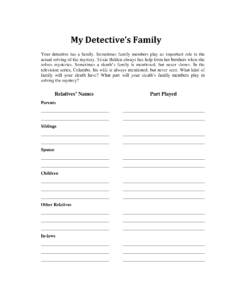 Who-Dun-It: Murder Mystery Literature and Writing – Powerline Productions