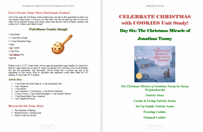Celebrate Christmas with Cookies Unit Study – Powerline Productions