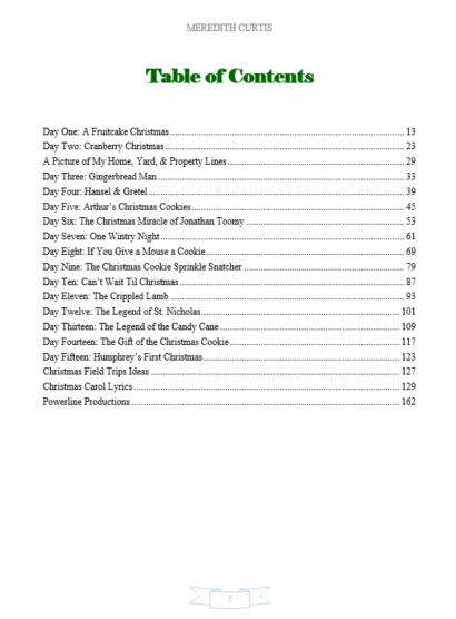 Celebrate Christmas with Cookies Unit Study – Powerline Productions