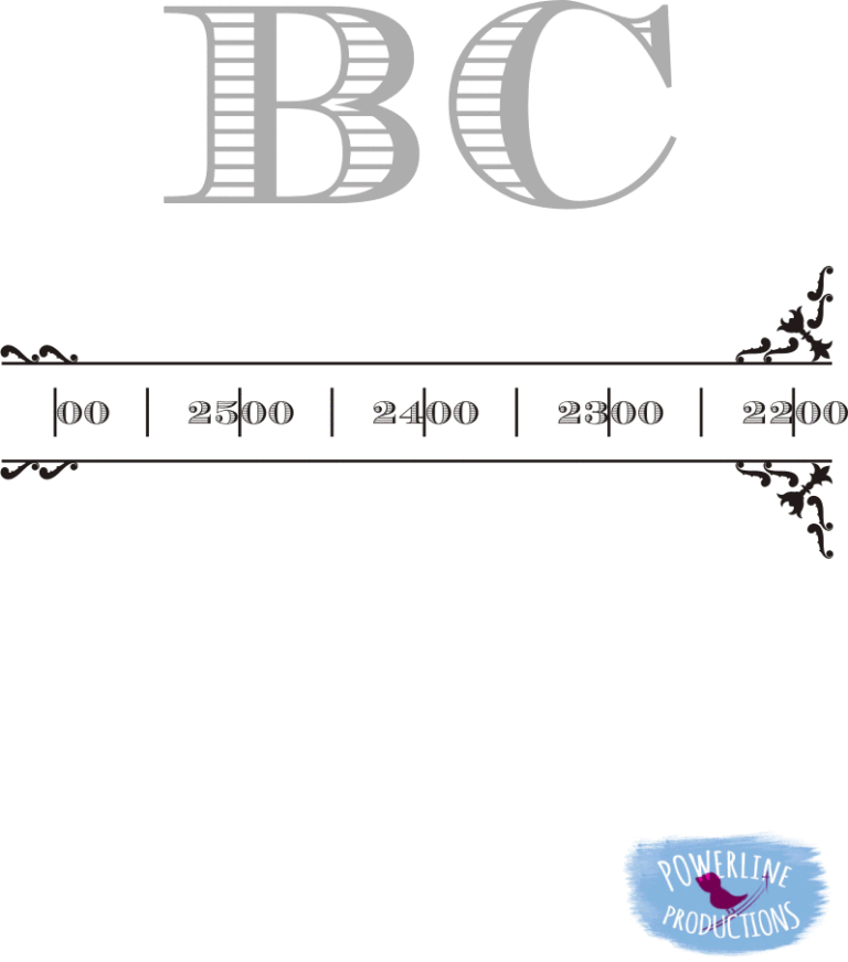 Ancient History Timeline with Timeline Figures – Powerline Productions