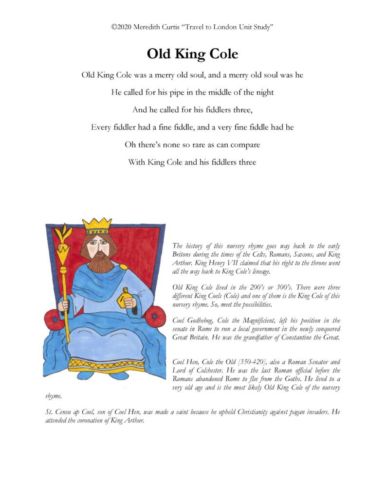 Travel To London Unit Study – Powerline Productions