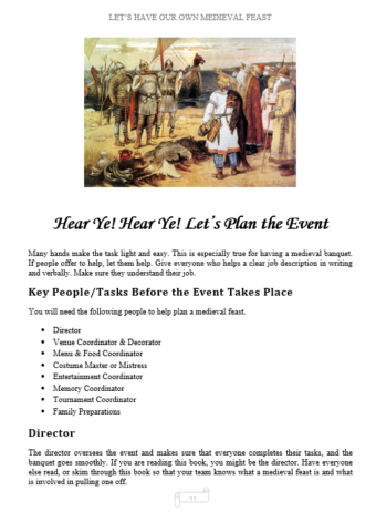 Let’s Have Our Own Medieval Banquet – Powerline Productions