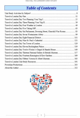 Travel To London Unit Study – Powerline Productions