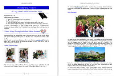 Travel To London Unit Study – Powerline Productions