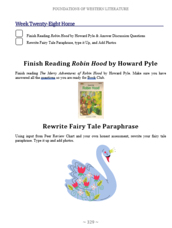 Foundations of Western Literature – Middle School – Powerline Productions