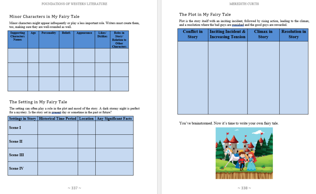 Foundations of Western Literature – Middle School – Powerline Productions