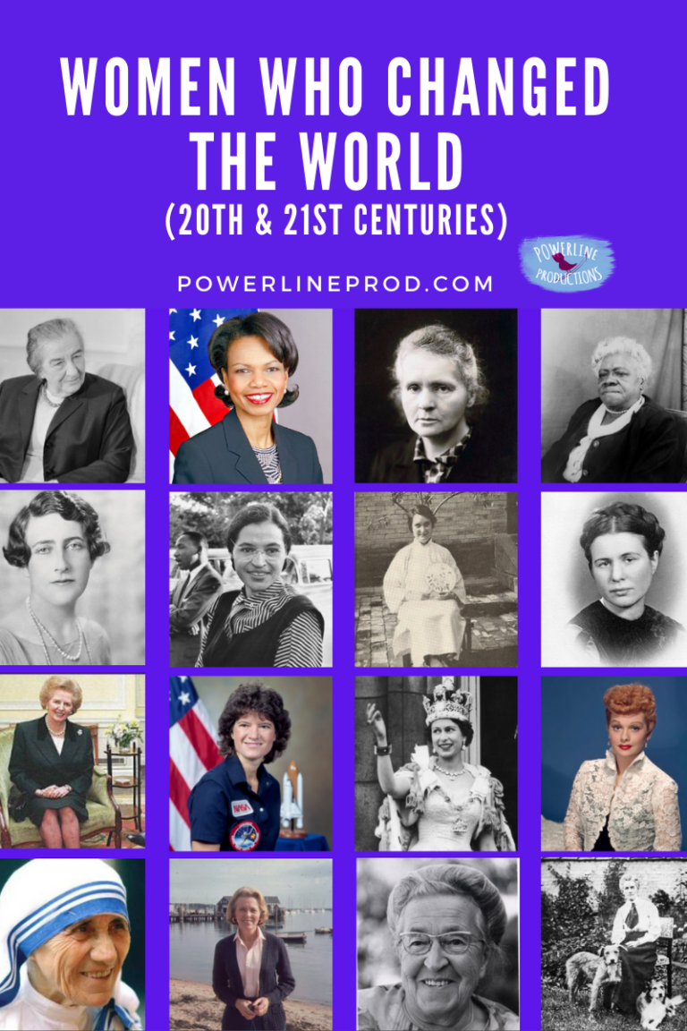 Women Who Changed the World (20th & 21st Century) – Powerline Productions