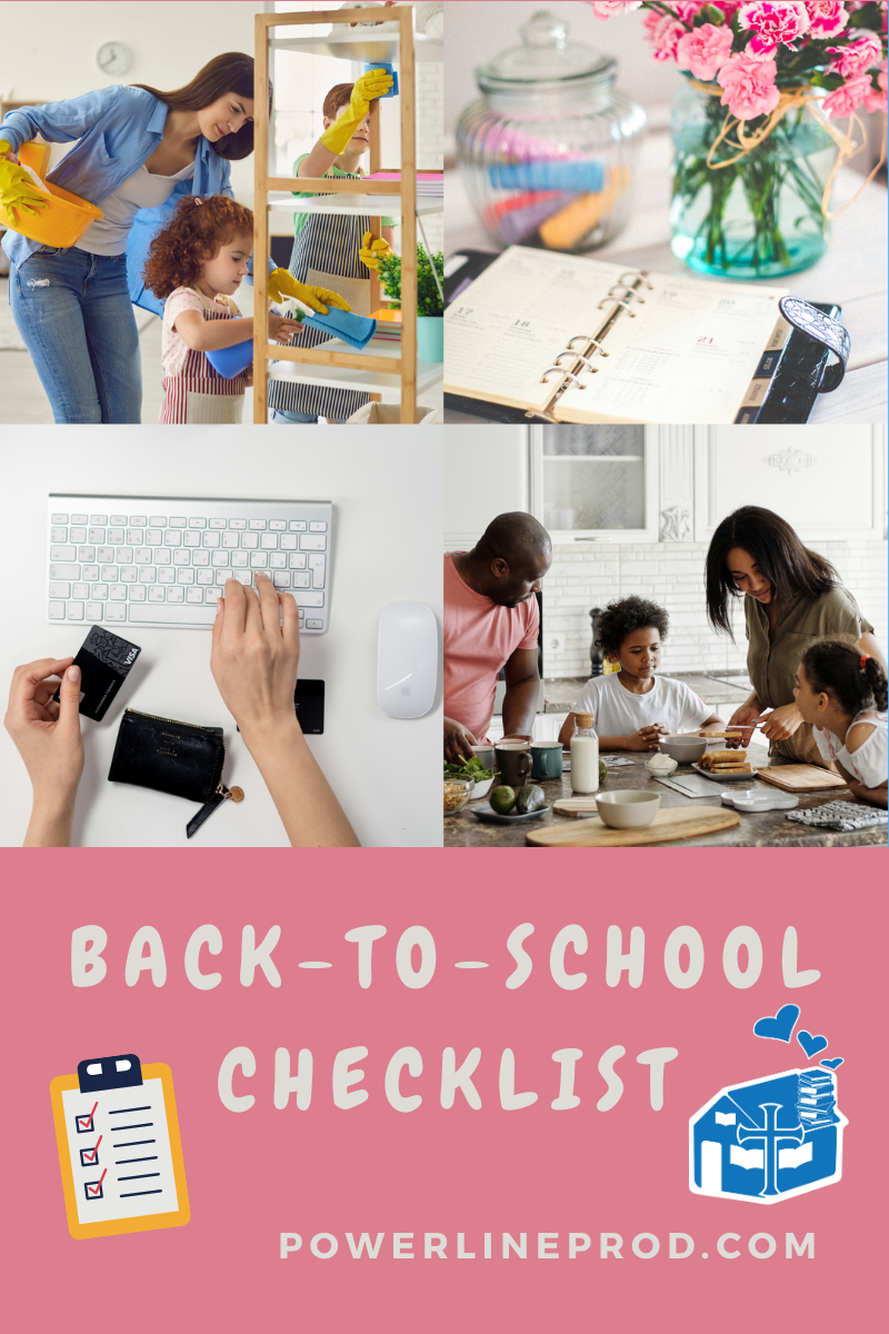 Back to School Checklist – Powerline Productions