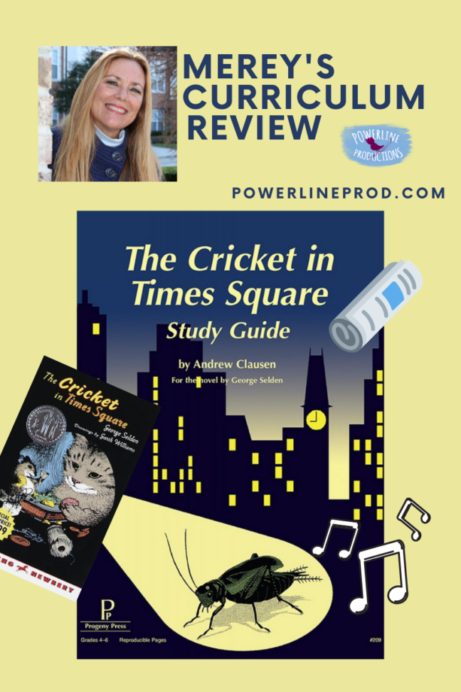 Progeny Press Cricket In Times Square Study Guide Review – Powerline ...