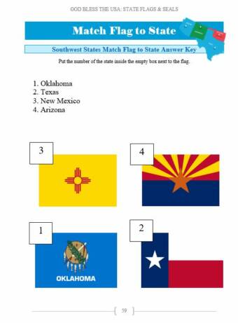 God Bless the USA State Flags & Seals – Powerline Productions