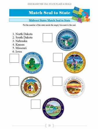 God Bless the USA State Flags & Seals – Powerline Productions