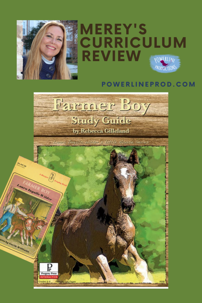 Merey Curriculum Review: Progeny Press Farmer Boy Study Guide ...