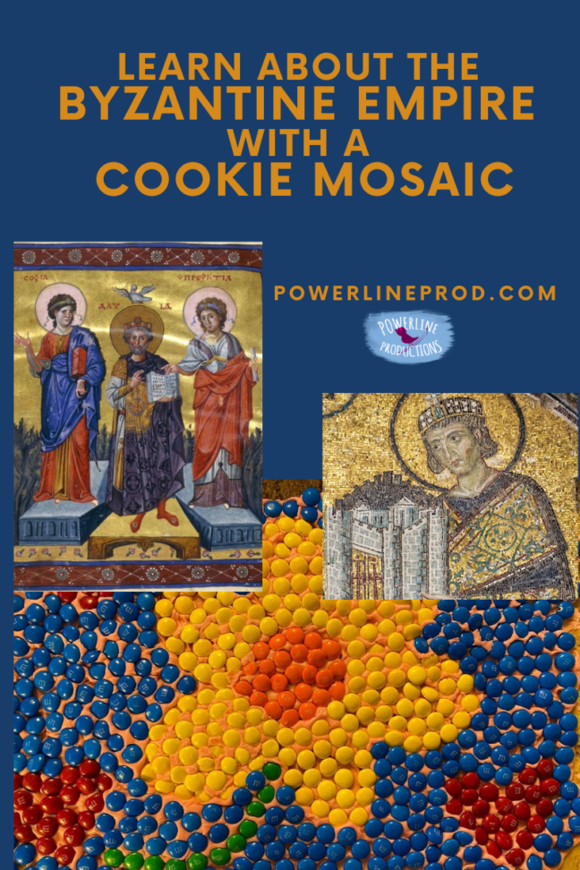 Learn about the Byzantine Empire with a Cookie Mosaic – Powerline Productions