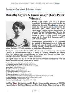 Who Dun It? Murder Mystery Literature & Writing Second Edition ...