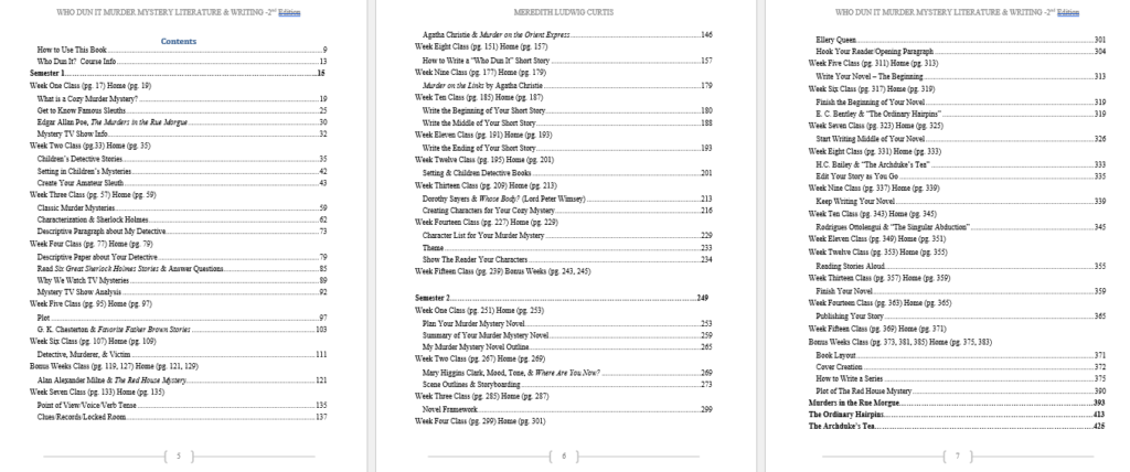 Who Dun It? Murder Mystery Literature & Writing Second Edition ...