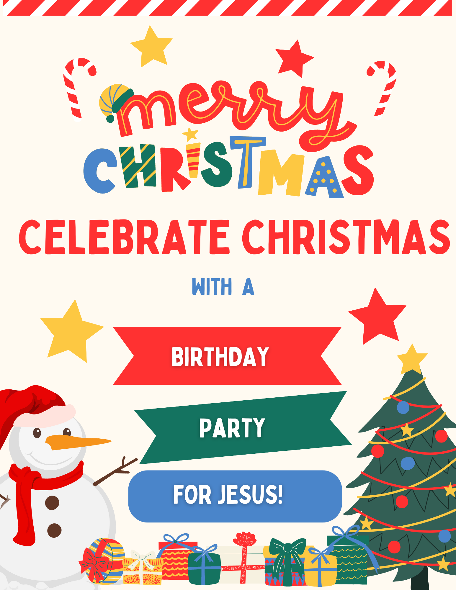 Birthday Party for Jesus FREEBIE – Powerline Productions