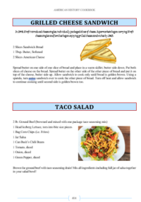 American History Cookbook – Powerline Productions